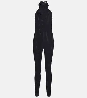 Alaïa Halterneck Jumpsuit - Black