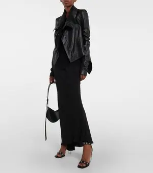 Rick Owens Snaps Leather Sandals
