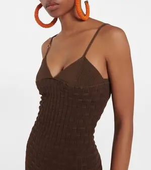 Jacquemus La Robe Maille Tacido Minidress