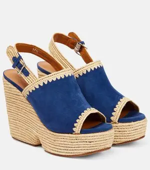 Clergerie Damya Wedge Sandals