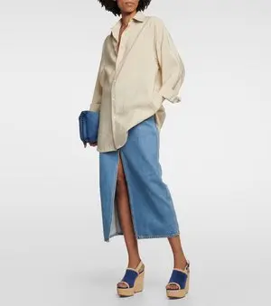 Clergerie Damya Wedge Sandals