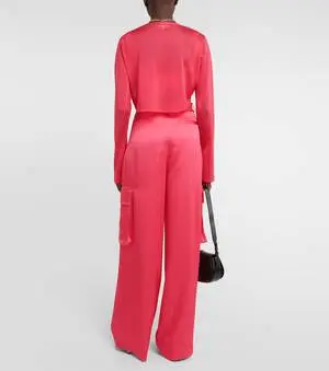 Versace Medusa Crop Cardigan