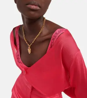 Versace Medusa Crop Cardigan