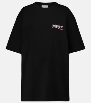 Balenciaga Logo T-shirt - Black