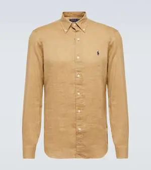 Polo Ralph Lauren Linen Oxford Shirt - Beige