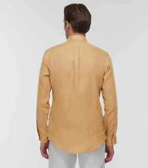 Polo Ralph Lauren Linen Oxford Shirt - Beige