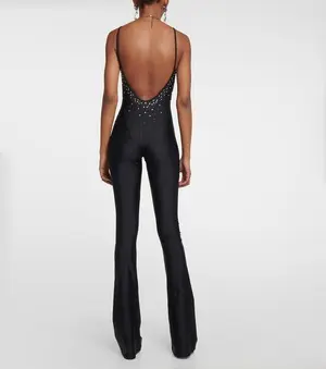 Alessandra Rich Embellished Jumpsuit