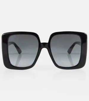 Gucci Oversized Square Sunglasses - Black
