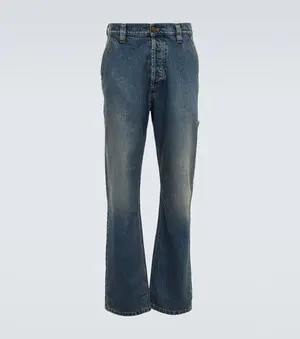 WINNIE N.Y.C Straight Leg Jeans - Blue