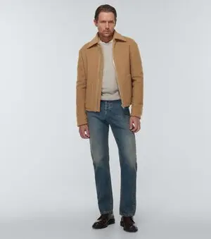 WINNIE N.Y.C Straight Leg Jeans - Blue