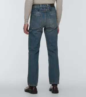 WINNIE N.Y.C Straight Leg Jeans - Blue