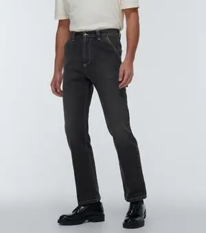 WINNIE N.Y.C Straight Leg Jeans - Black