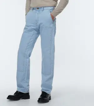 WINNIE N.Y.C Patchwork Straight Jeans