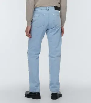 WINNIE N.Y.C Patchwork Straight Jeans
