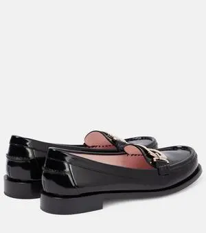 ROGER VIVIER Morsetto Leather Loafers