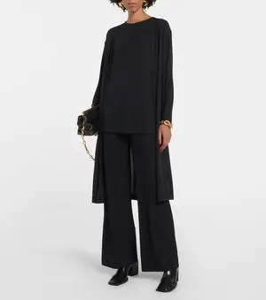 Max Mara Po Leisure Long Jersey Cardigan