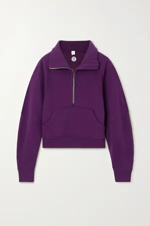 Lululemon Scuba Funnel Neck Cotton-blend Sweatshirt
