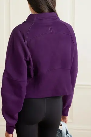Lululemon Scuba Funnel Neck Cotton-blend Sweatshirt