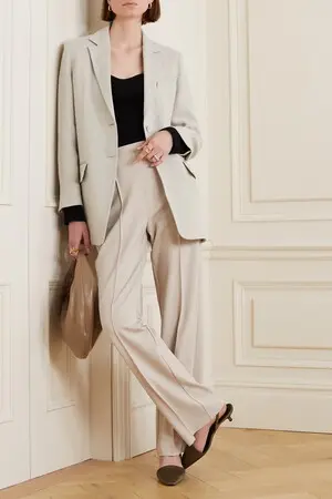 Max Mara Adelchi Linen Blazer - Neutrals