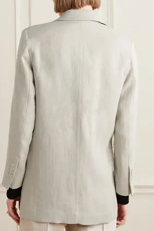 Max Mara Adelchi Linen Blazer - Neutrals