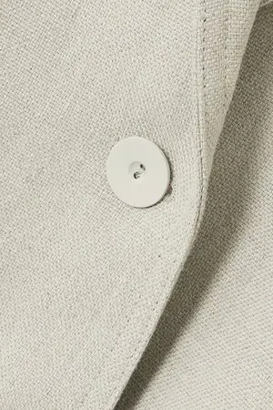 Max Mara Adelchi Linen Blazer - Neutrals