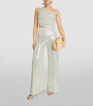 Norma Kamali Elephant Beach Trousers