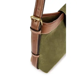 Isabel Marant Botsy Baguette Suede Shoulder Bag