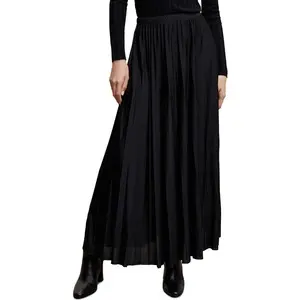 Mango Pleated Maxi Skirt