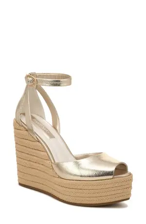 Franco Sarto Paige Espadrille Platform Wedge Sandal