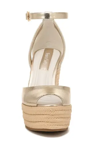 Franco Sarto Paige Espadrille Platform Wedge Sandal