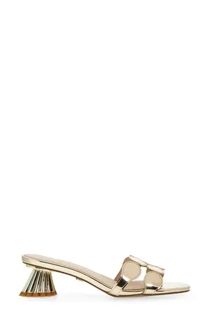 CECELIA NEW YORK Bunny Slide Sandal - Gold