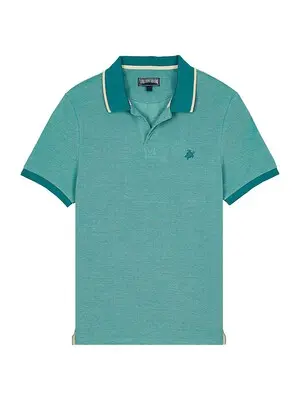 Vilebrequin Pique Polo Shirt Emerald Multi