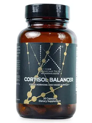 DR. NIGMA TALIB Women's Cortisol Balancer Stress Hormone & Mood Support Supplements - One-color