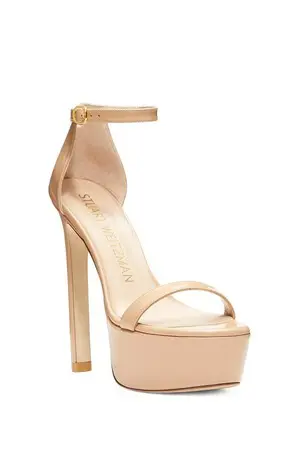 STUART WEITZMAN Nudist Hollywood Platform Sandal