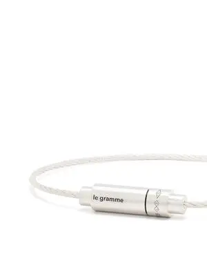 Le Gramme 9g Cable Triptych Bracelet