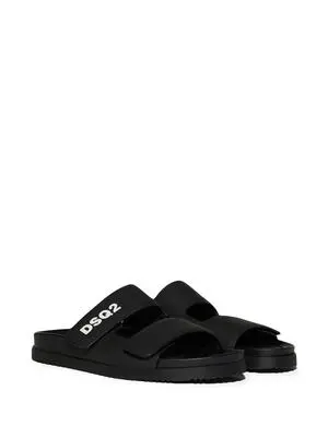 Dsquared2 Touch-strap Calf-leather Sandals