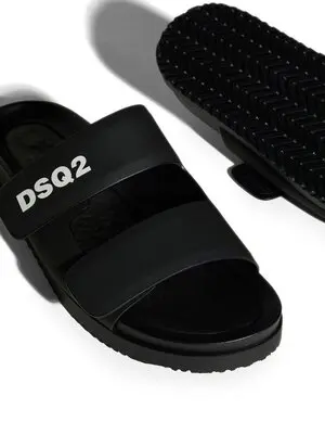 Dsquared2 Touch-strap Calf-leather Sandals