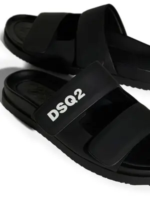 Dsquared2 Touch-strap Calf-leather Sandals
