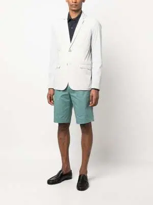 Herno Plain Single-breasted Blazer - Grey
