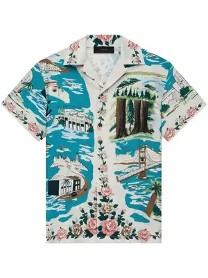 Amiri California Graphic-print Shirt