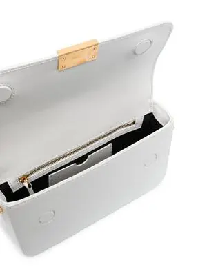 Off-White Binder Shoulder Bag - White
