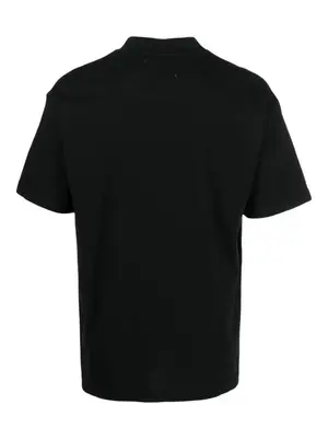 BONSAI Logo-print Cotton T-shirt - Black