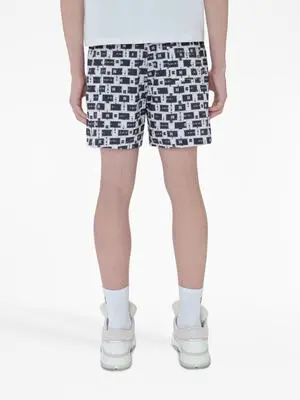 Amiri All-over Logo Print Swim Shorts