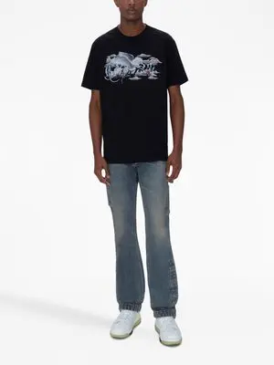 Amiri Pegasus Script-print T-shirt