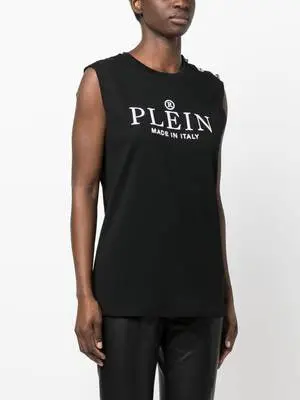Philipp Plein Logo-print Tank Top