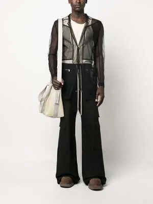 Rick Owens Sheer Buttoned Shirt