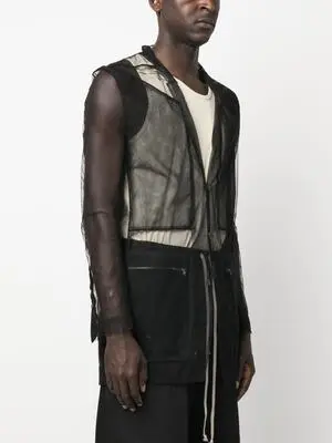 Rick Owens Sheer Buttoned Shirt