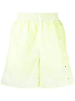 1017 Alyx 9sm Eyelet-detail Straight-leg Shorts - Yellow