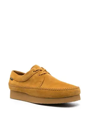 Clarks Suede Lace-up Shoes