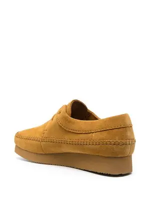 Clarks Suede Lace-up Shoes